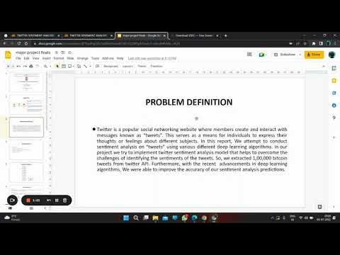 TWITTER SENTIMENT ANALYSIS USING DEEP LEARNING - YouTube