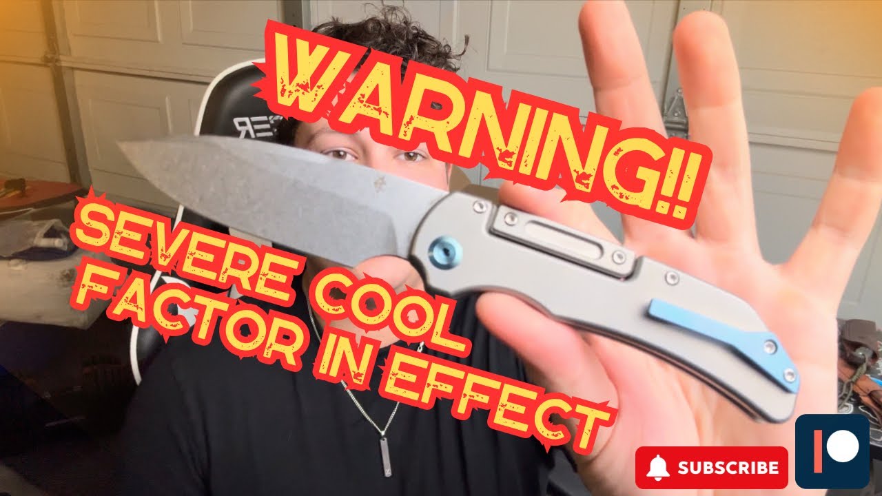 Incredible new knife design with innovative locking mechanism, premium ...