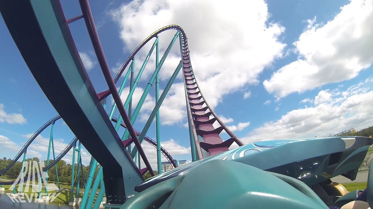 Mako - SeaWorld Orlando - B&M - Hyper Coaster - Onride - YouTube