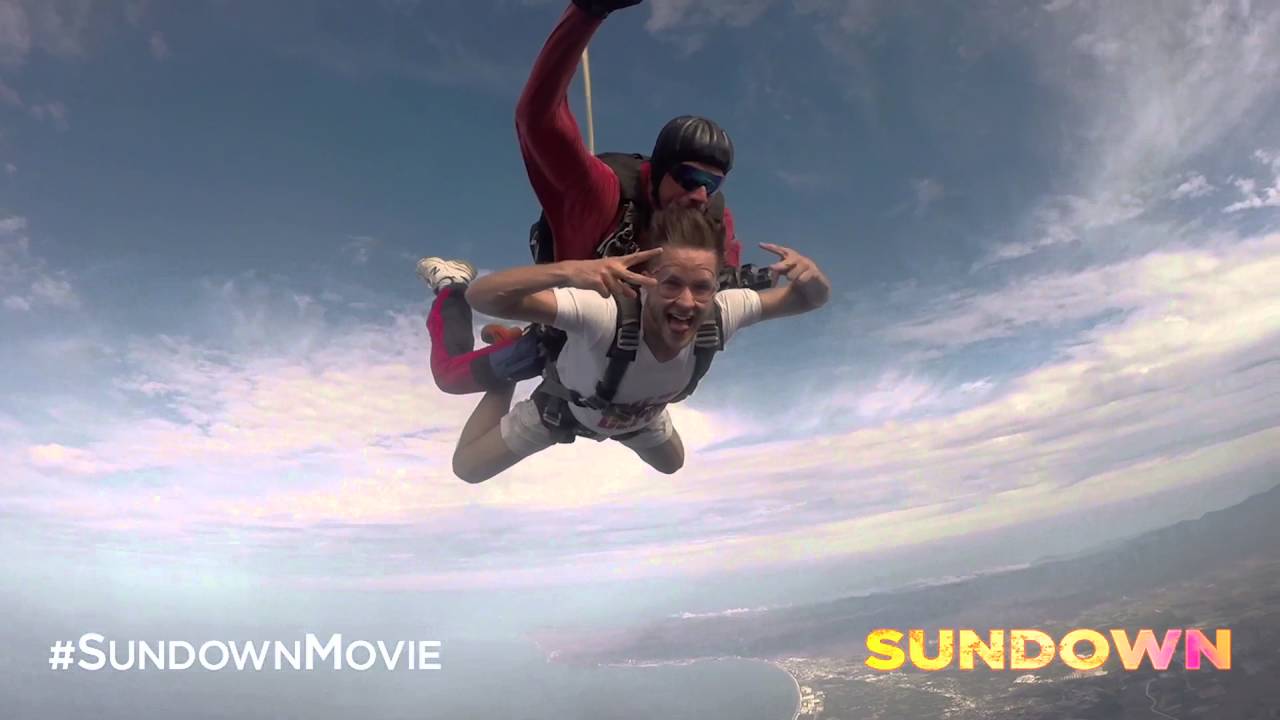 Sundown Movie Sky Diving! - YouTube