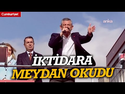 Özgür Özel iktidara Niğde'den meydan okudu: Canlı yayın getir!