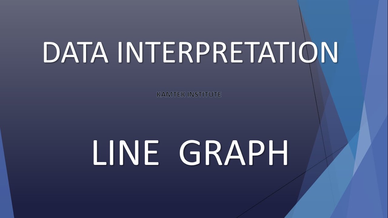 Data Interpretation - Line Graph - YouTube
