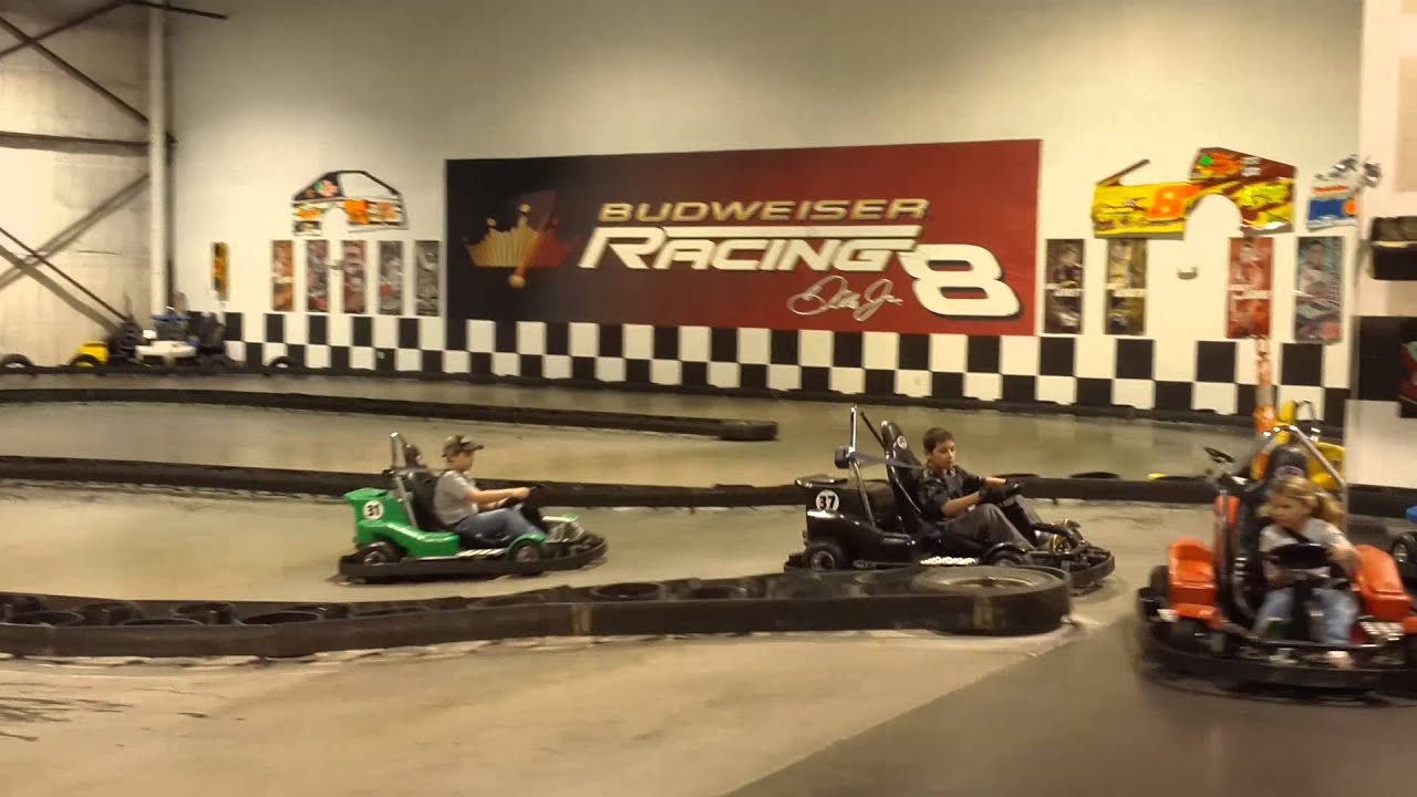 Go Carts at The Alley in Wichita KS - YouTube