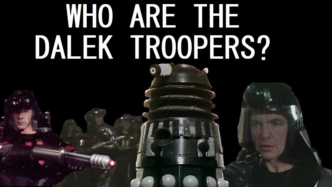 Dalek Troopers: The mercenary foot-soldiers of the Daleks - YouTube