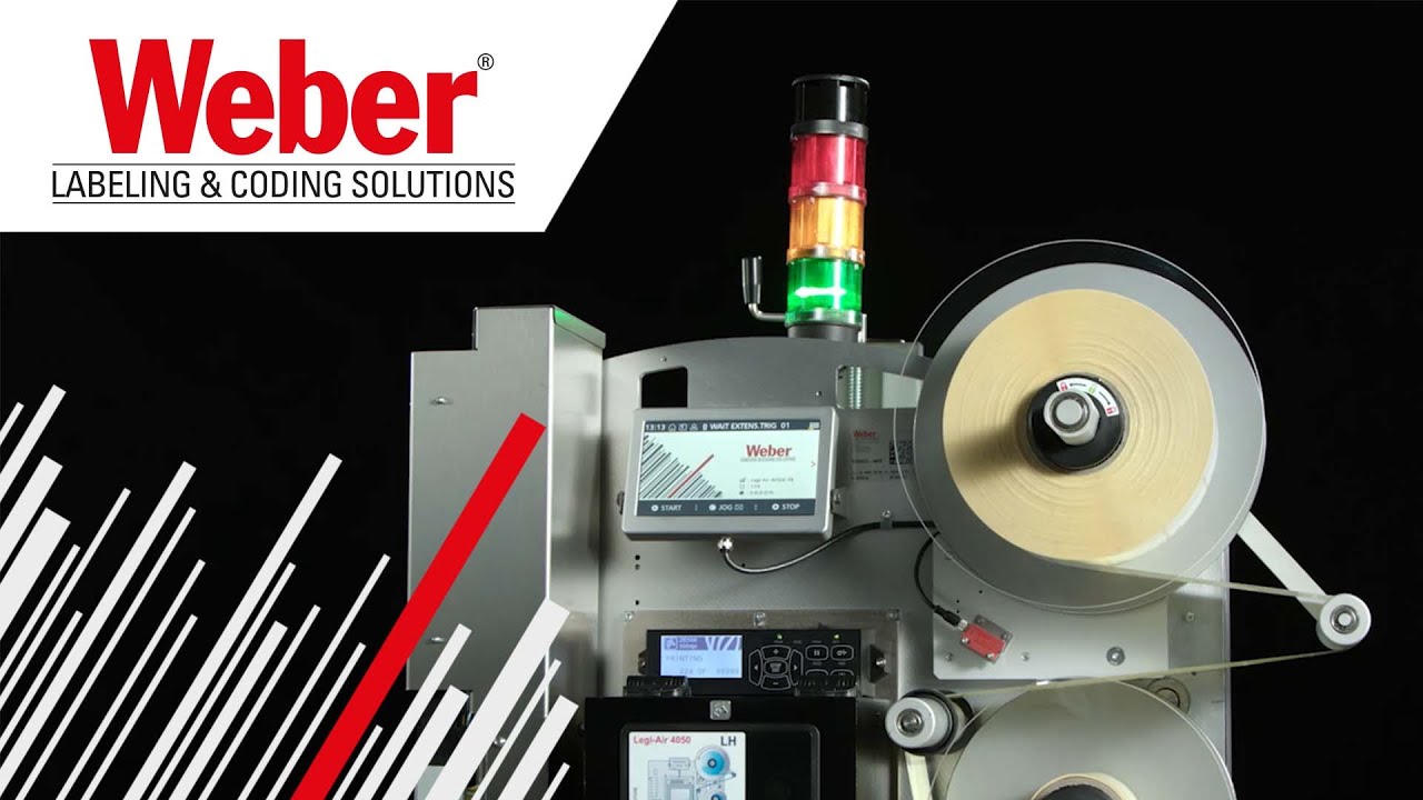 Weber LA4050E Cost effective labeling - YouTube