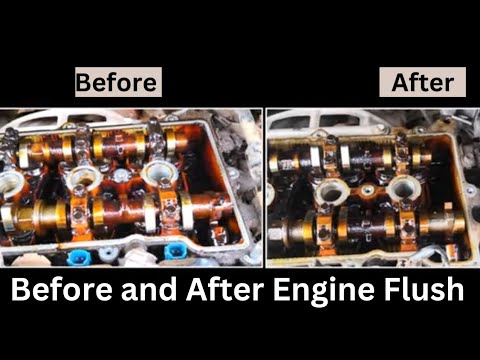 The Secret to a Healthy Engine: Before and After Engine Flush - YouTube