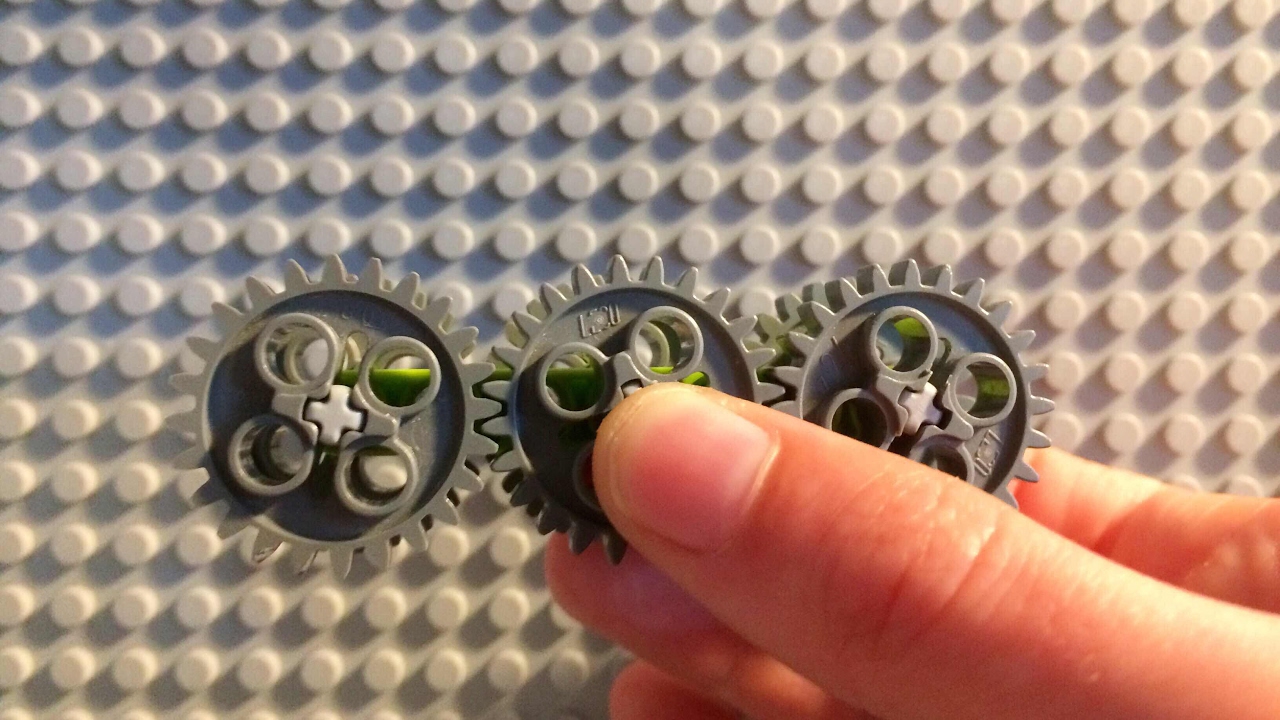 Working Lego gear fidget spinner! + tutorial - YouTube
