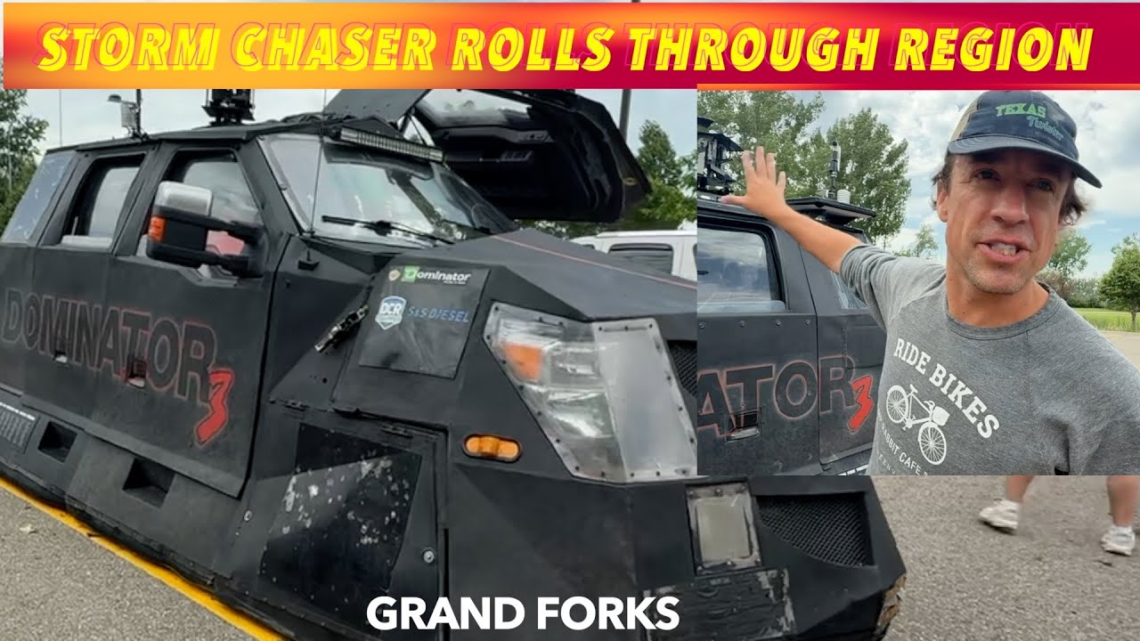 Interview With Storm Chaser, Reed Timmer Rolling Through Grand Forks ...