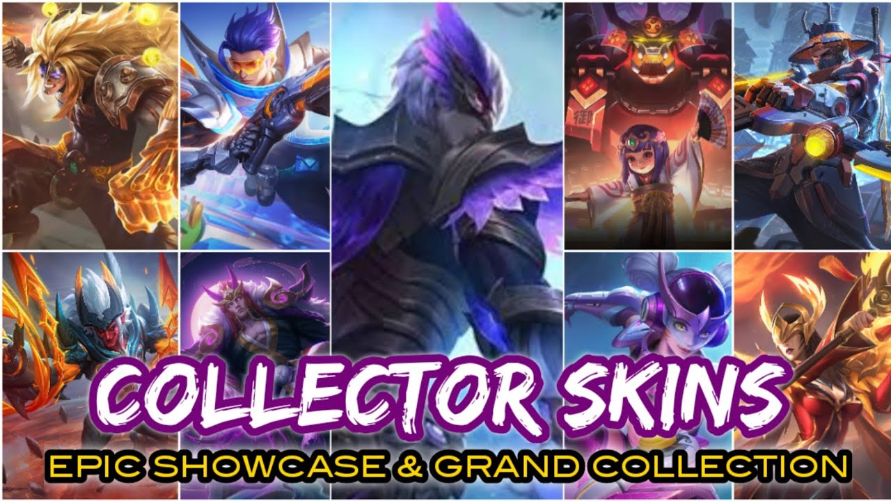 ALL COLLECTOR SKINS IN EPIC SHOWCASE AND GRAND COLLECTION | TIPS TO GET ...