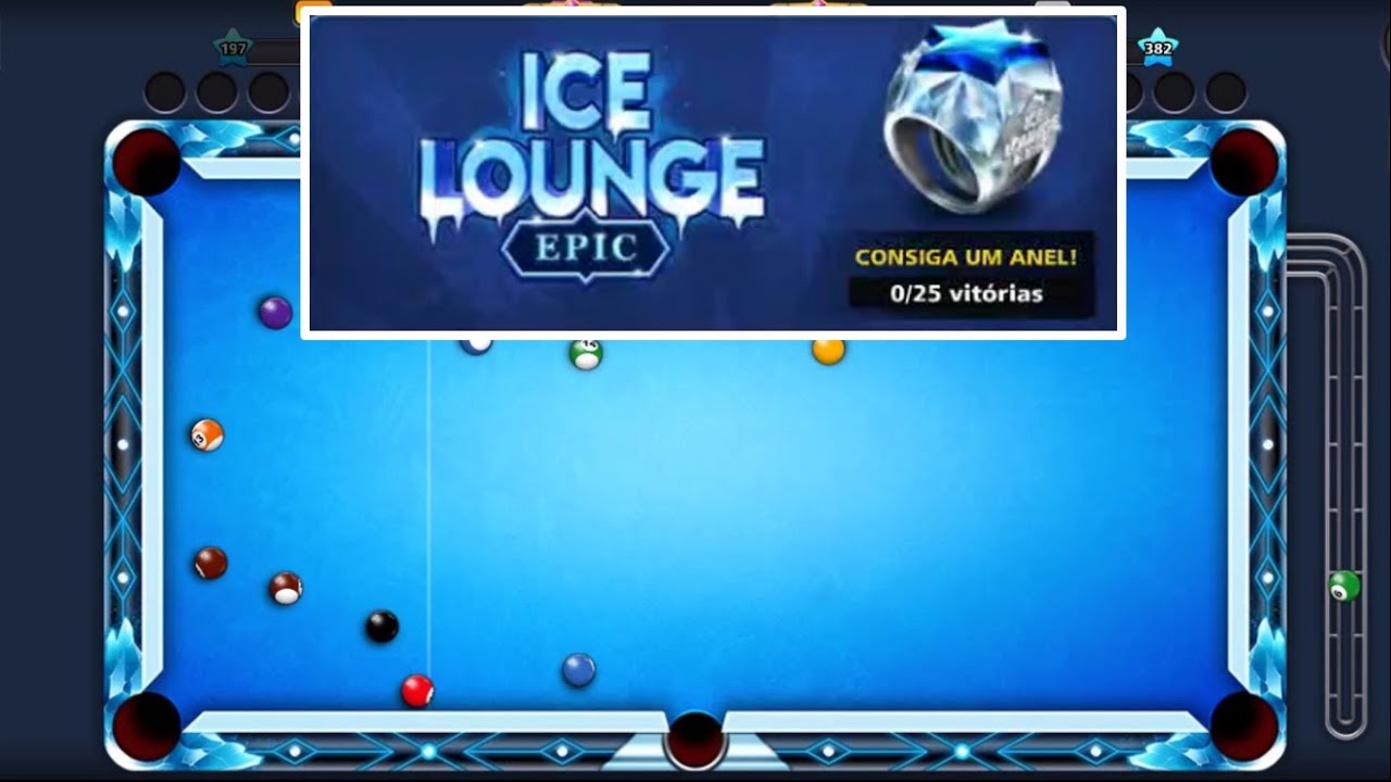 8 Ball Pool - Ice Lounge Epic(Anel Edição Limitada) - YouTube