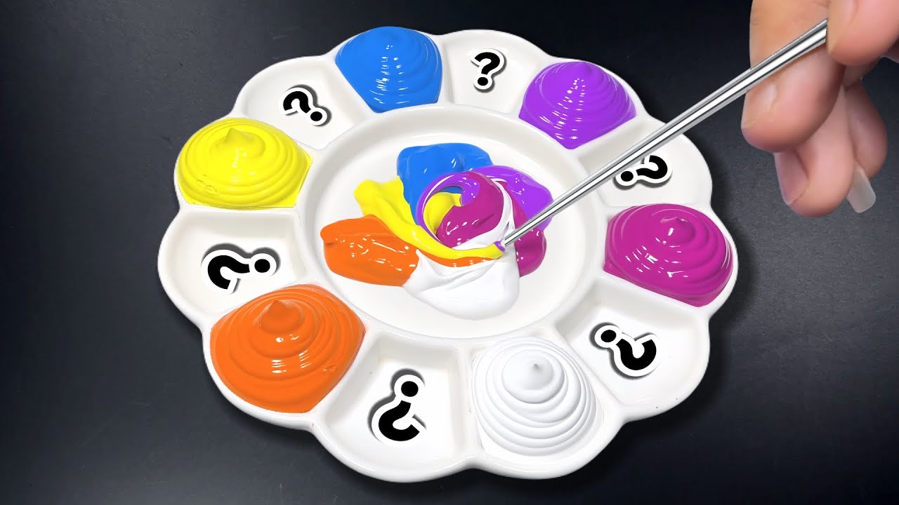 How to Making 13 Magical Colors from 6 Primary Colors || Color Master ...