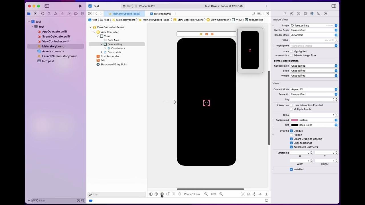 How to enforce certain UIImageView with SFSymbol to be in light mode? - YouTube