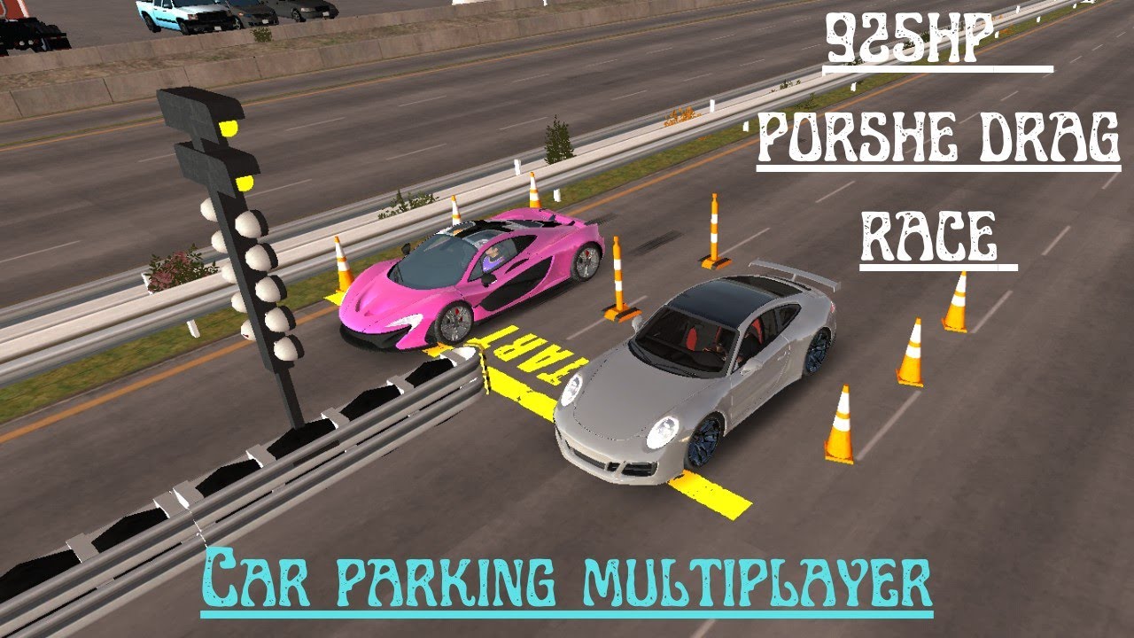 925Hp Porsche Drag Race|Car parking multiplayer - YouTube