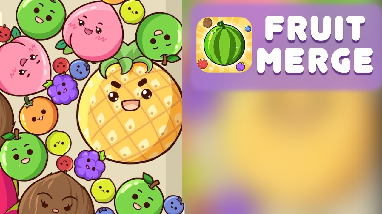 Fruit Merge: Match Game, Walkthrough 1 - YouTube