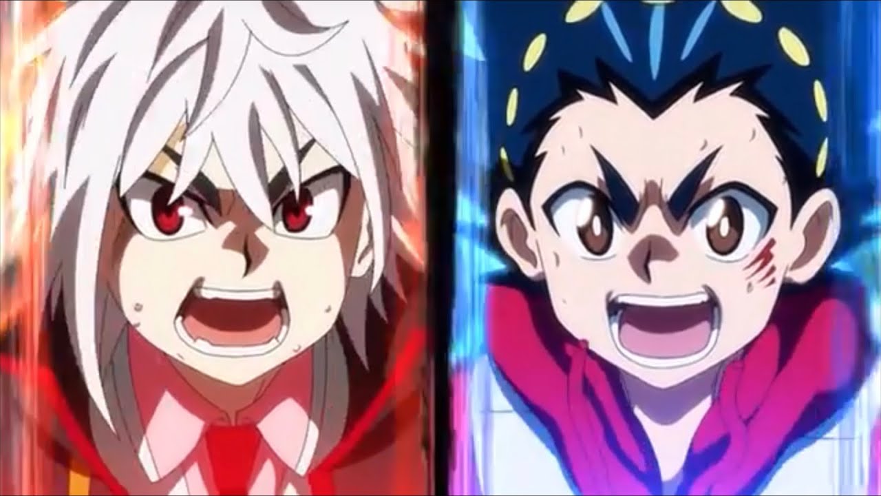 Beyblade Burst Sparking Episode 48 - Valt Vs Shu Finale! - YouTube