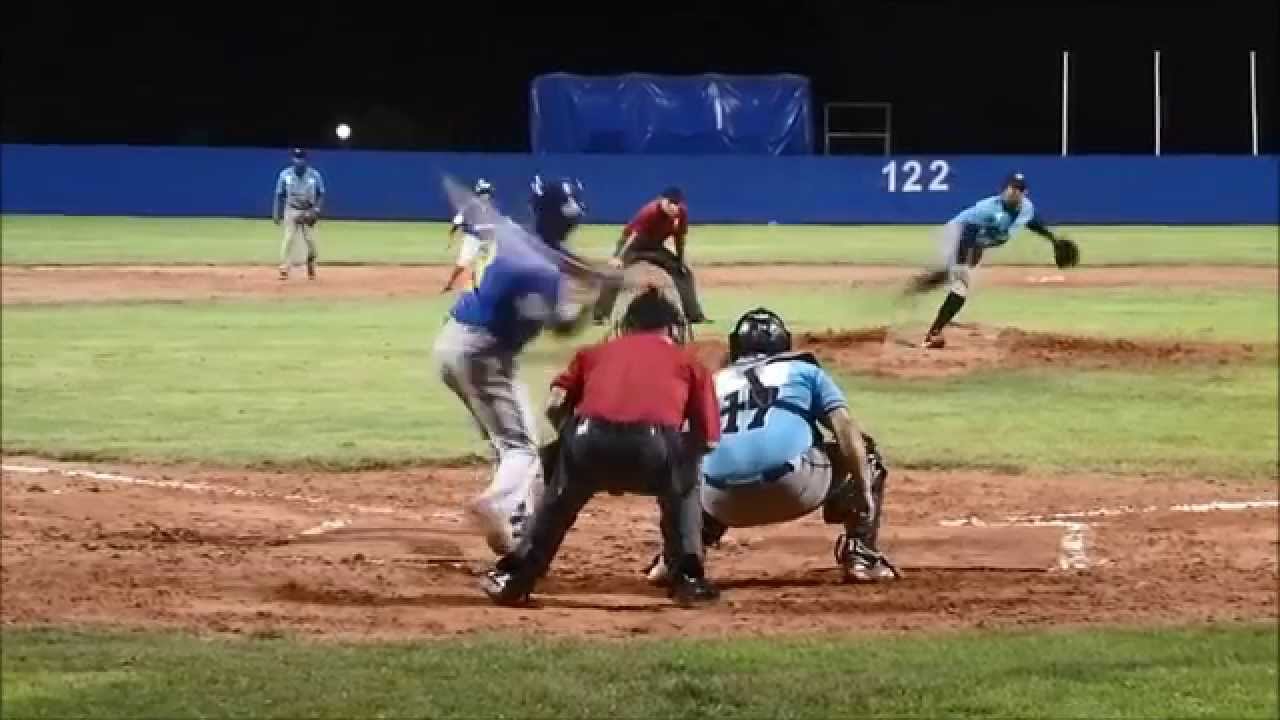 Oscar Angulo 2014 Temporada récord en el Club Beisbol Barcelona - YouTube