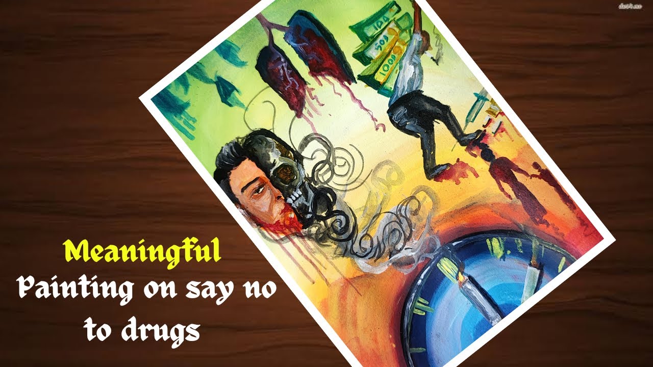 poster making on International Day against Drug Abuse & Illicit ...