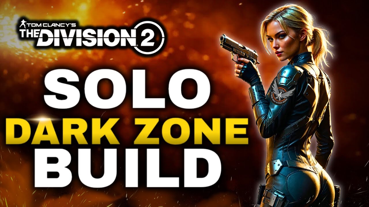The Division 2 - The BEST SOLO Dark Zone Build Right Now For PVP! (2024) - YouTube