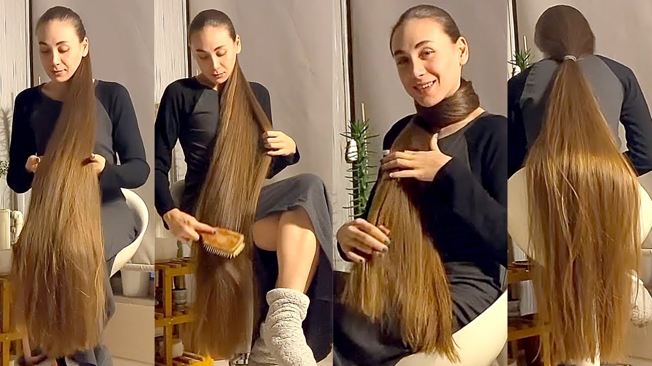 RealRapunzels | Extreme Ponytail Play and Display (preview) - YouTube