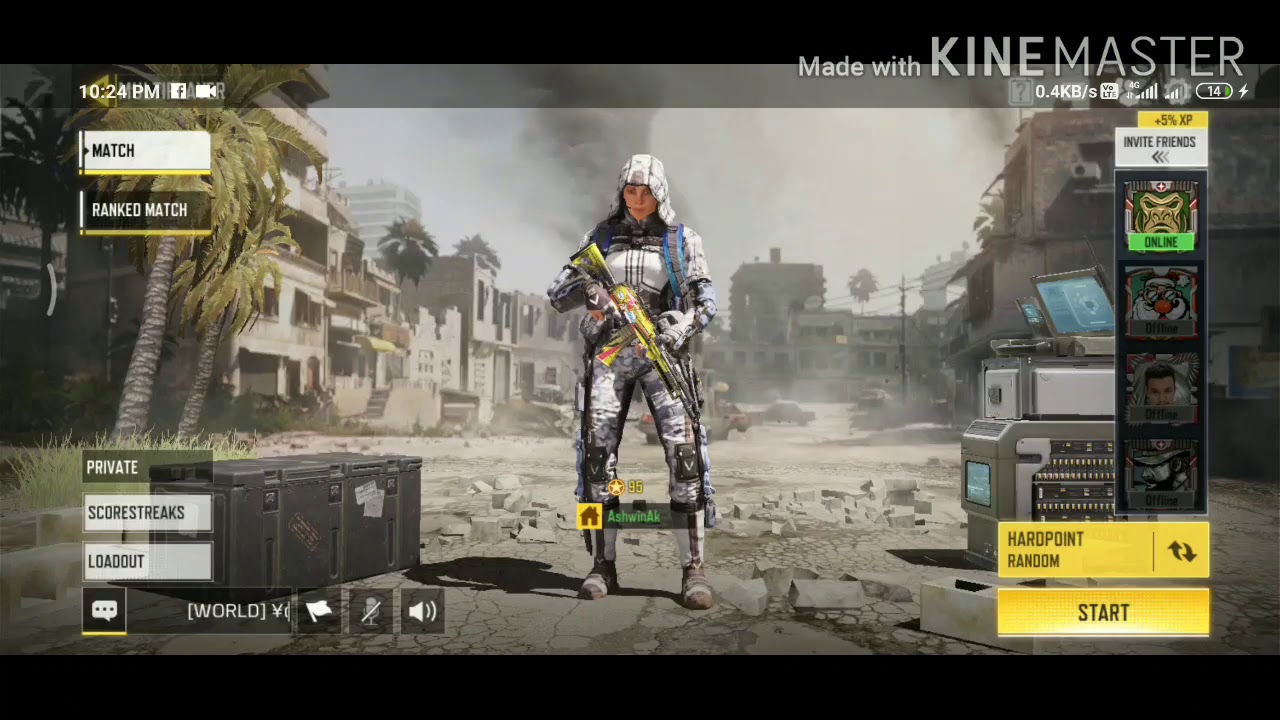 COD(CALL OF DUTY) Gameplay Multiplayer. Hardpoint Mode - YouTube