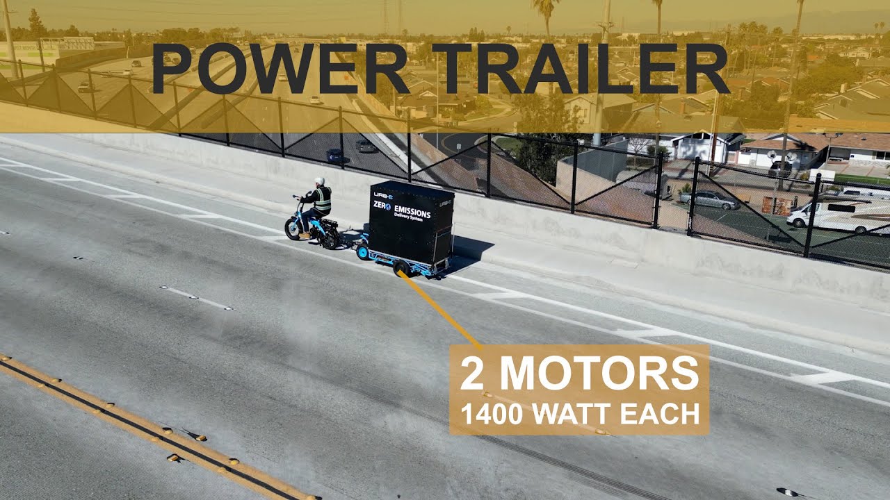 URB-E Power Trailer - YouTube