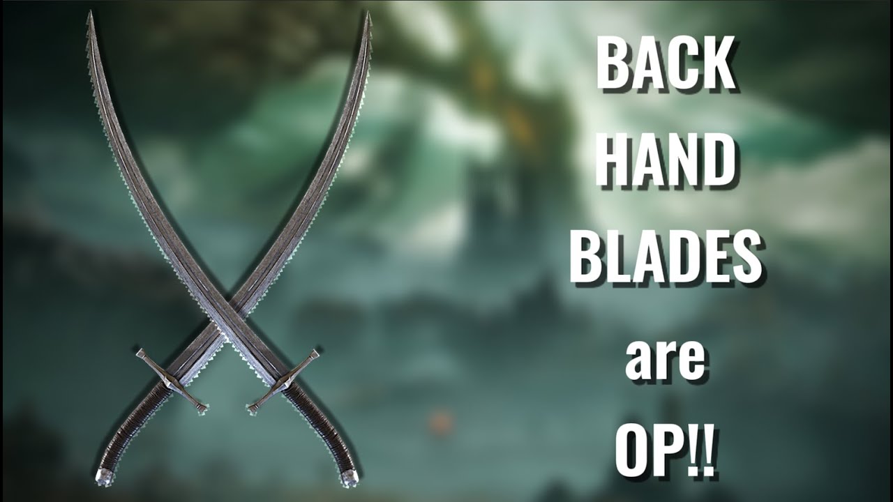 Promised consort Radahn - Back hand Blades - YouTube