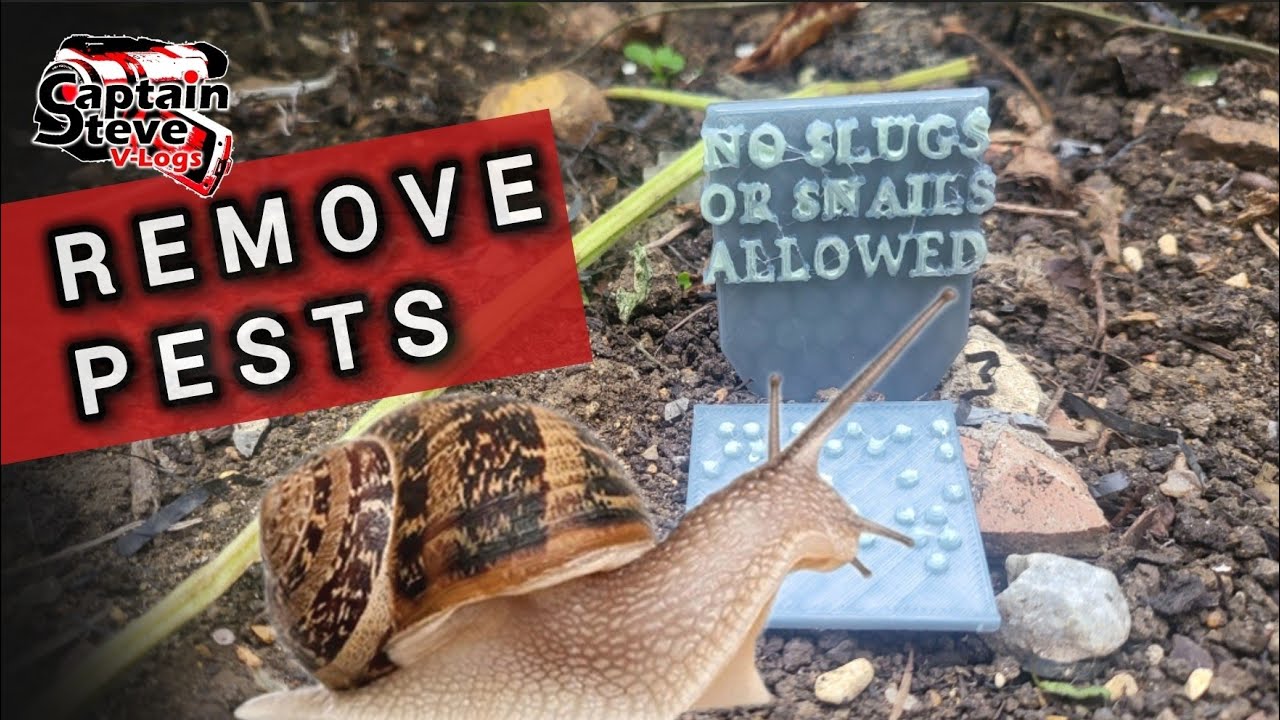 Remove Slugs And Snails From Your Garden With These Anti Pest Signs 3D ...