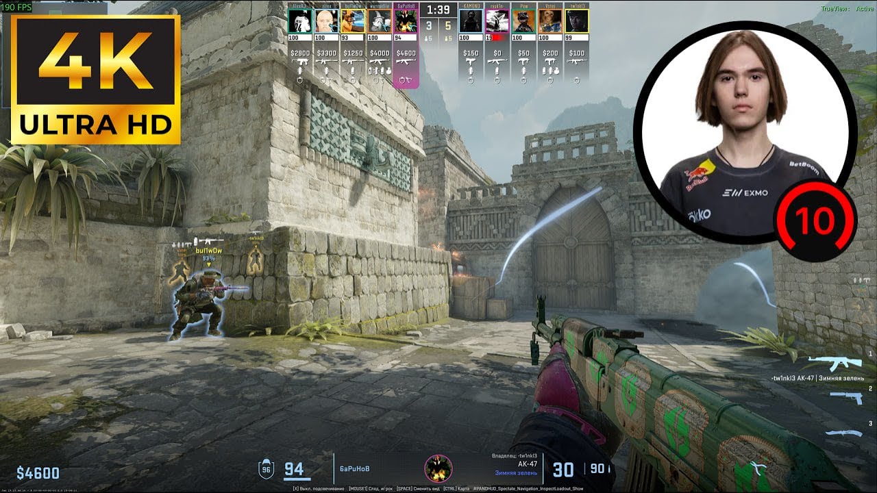 donk 4k | CS2 FACEIT #3 - YouTube