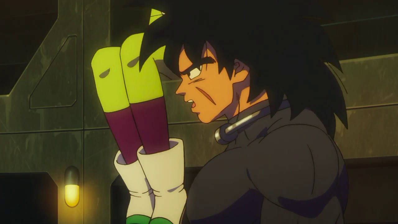 Broly tells what he's wearing around his waist - YouTube