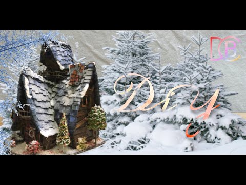 DIY Witch House Using Cardboard