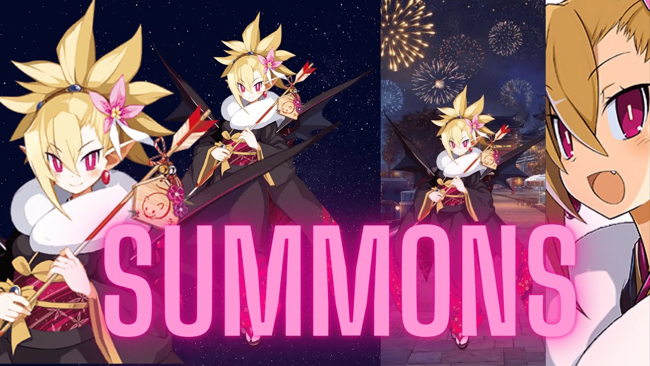 Disgaea RPG-New Years Rozalin Summons(21k NQ) Can i got her? - YouTube