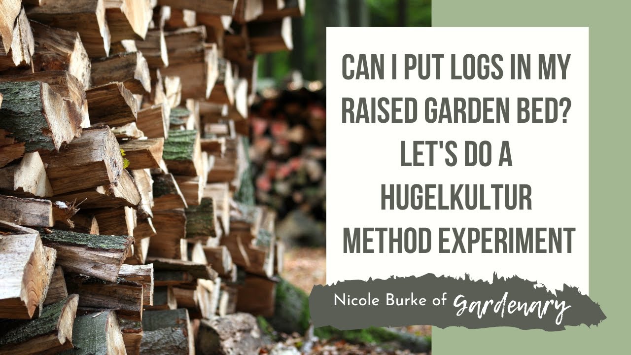 Can I Put Logs in my Raised Garden Bed? Let's Do a Hugelkultur Method ...