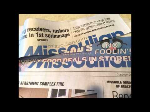Martin Kidston Describes Turnover at the Missoulian - YouTube