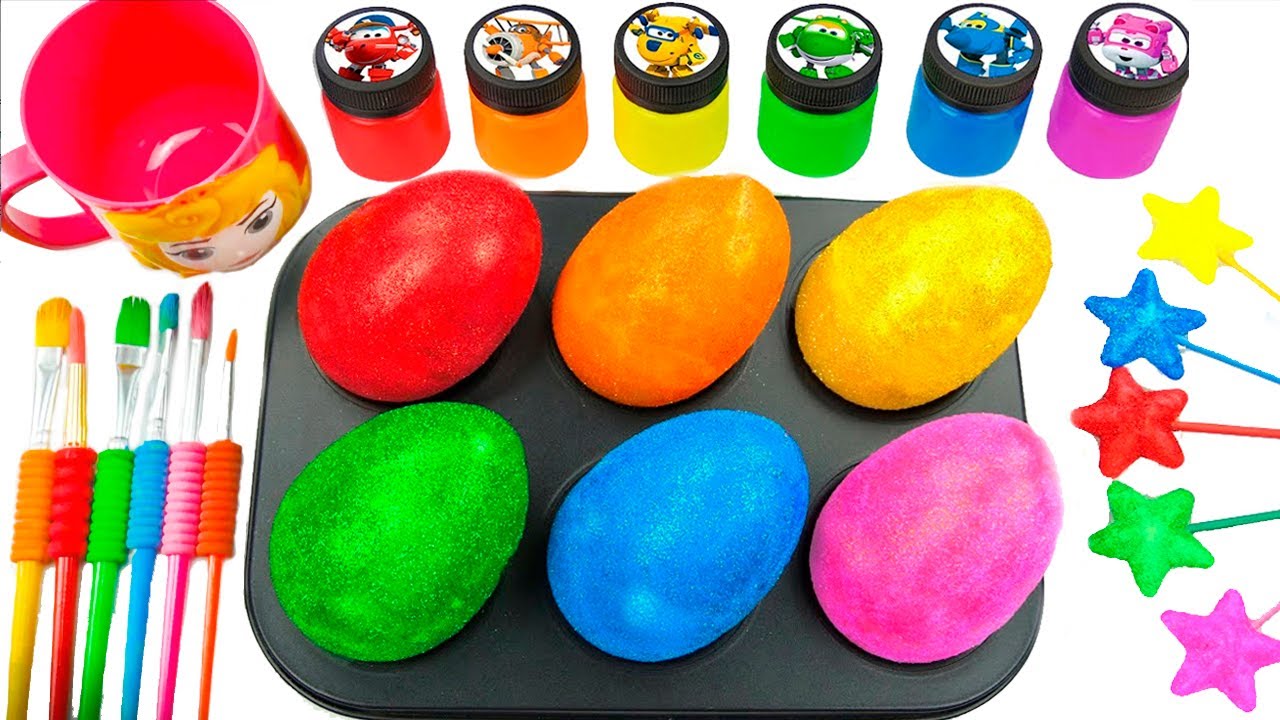 Satisfying Video Rainbow Mixing All Lollipop & Color EGGS From Rainbow ...