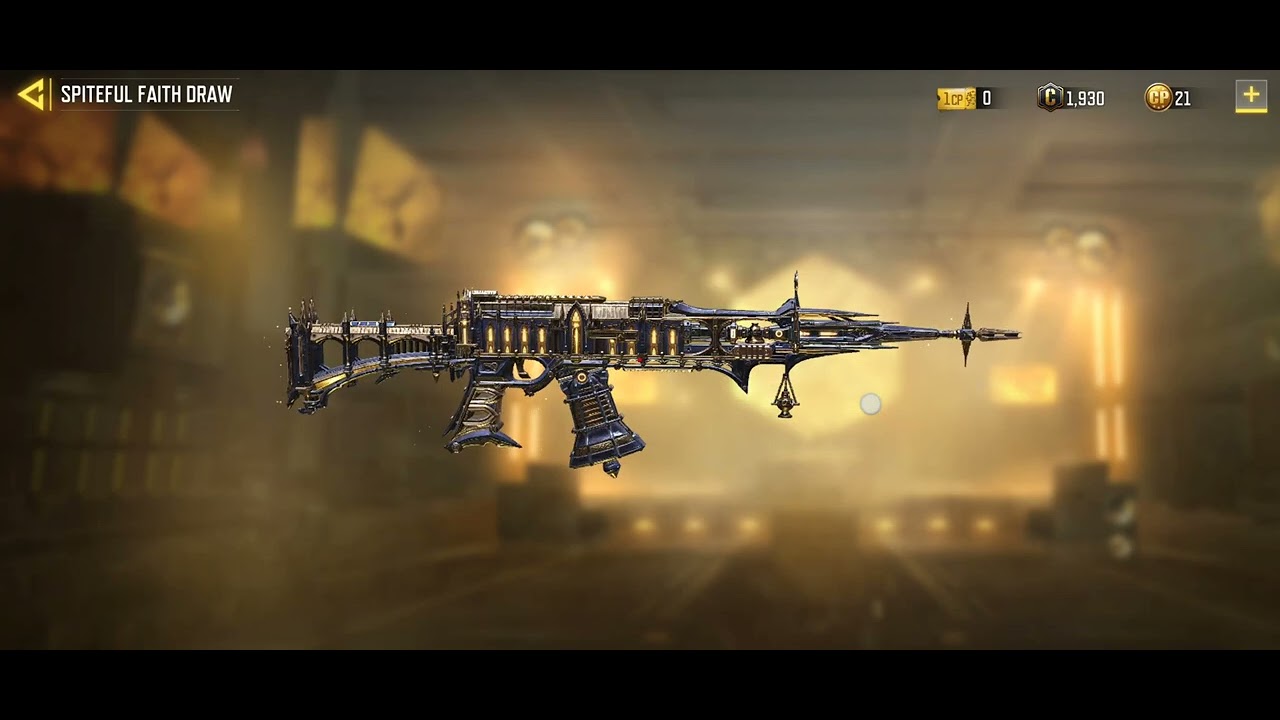 @callofdutymobile Spiteful Faith draw-main rewards+1 try - YouTube