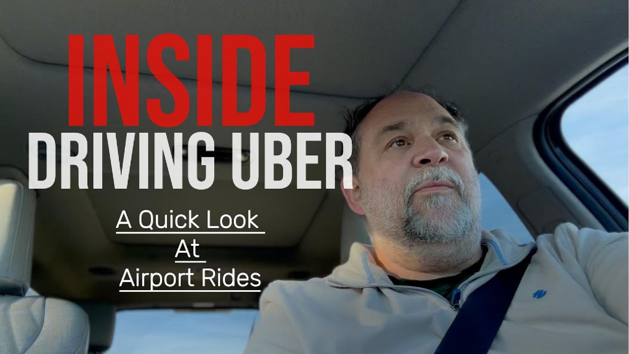 Inside Driving Uber At The Airport - YouTube