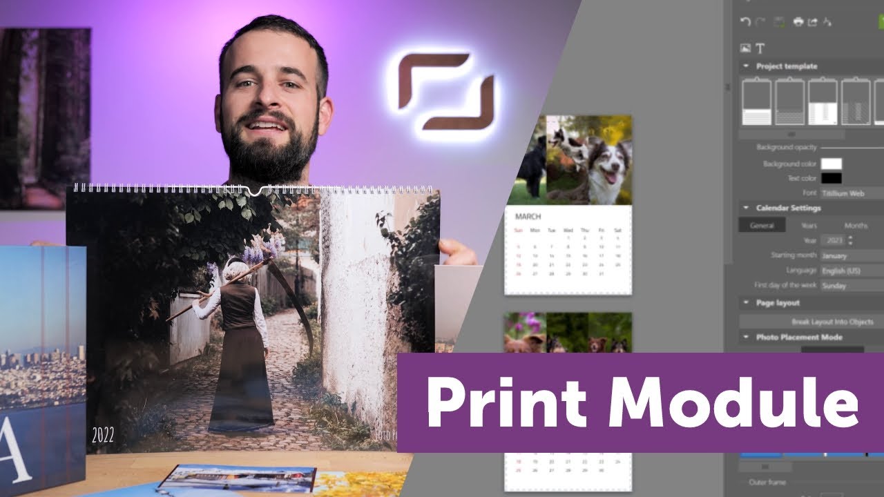Zoner Photo Studio X - Print module - YouTube