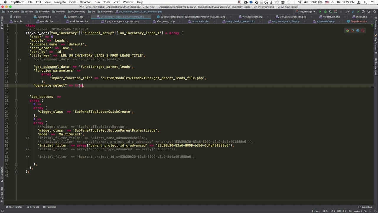 Display Specific Set Of Records In Subpanel Using A Custom Function Suitecrm Youtube