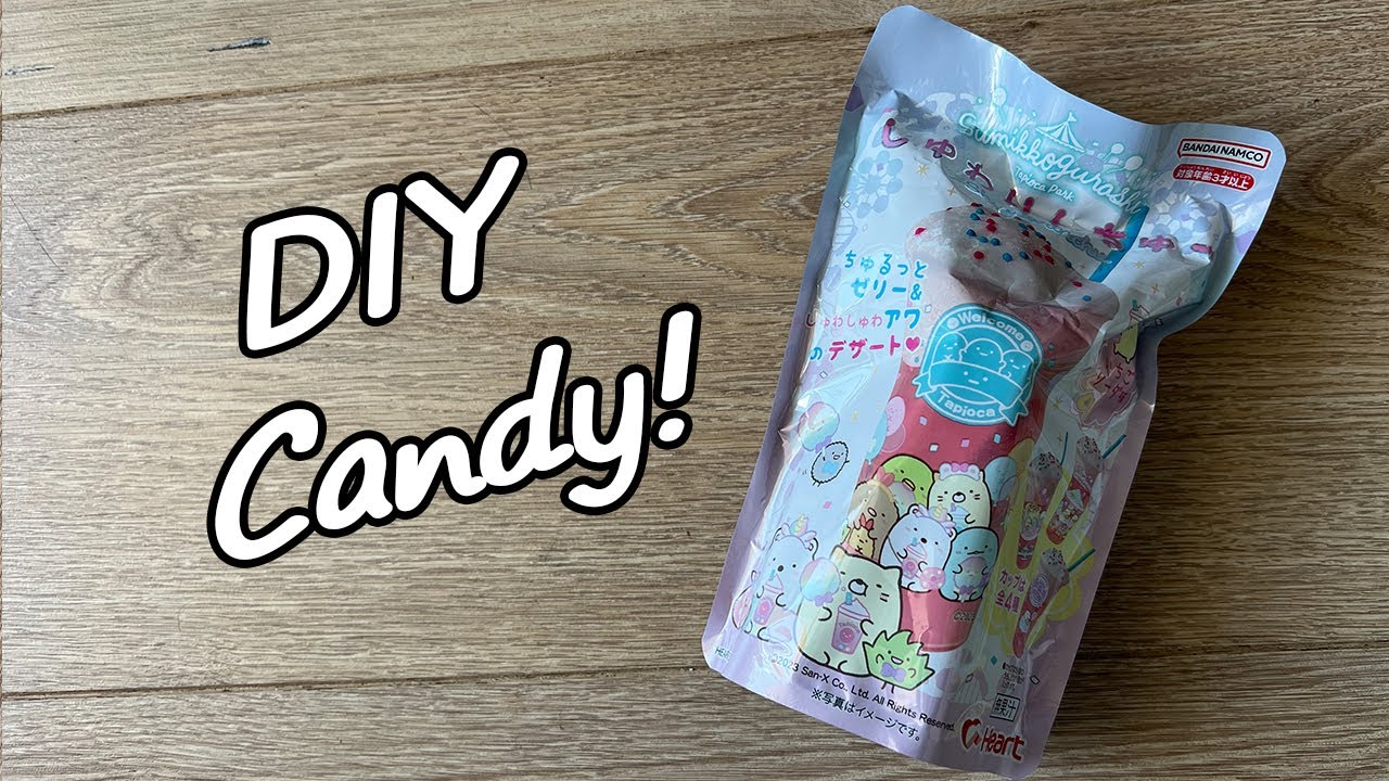 DIY Candy - Sumikko Gurashi Tapioca Park Drink - Japanese Candy ...
