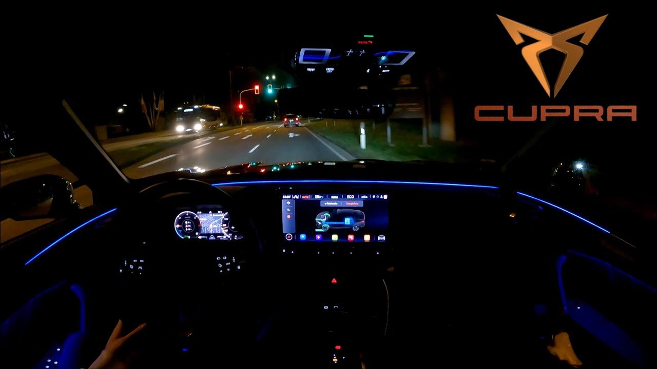2024 Cupra Formentor POV NIGHT DRIVE Ambient LIGHTING | E-Hybrid (245PS ...