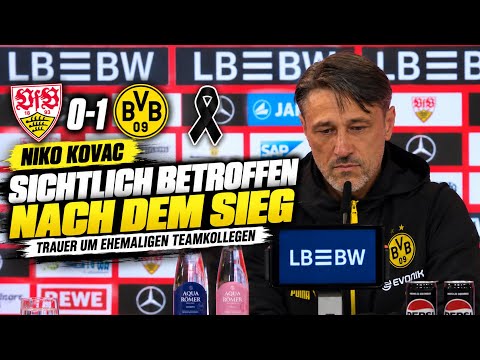 KOVAC SICHTLICH BETROFFEN! Emotional nach dem 0:1-Sieg gegen Stuttgart | BVB