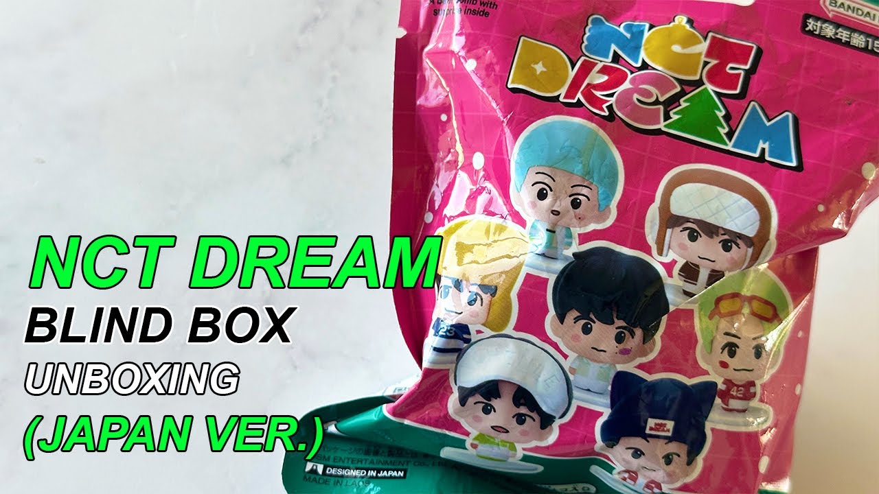 💚 NCT DREAM Japan Blind Box Unboxing (figurine + bathbomb) (4K) 💚 #nct ...