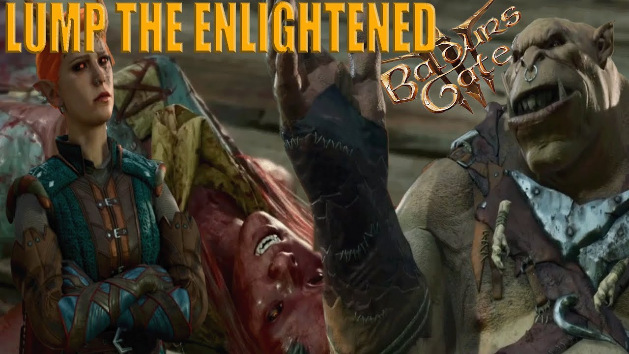 Lump the Enlightened Ogre Baldur's Gate 3 - YouTube