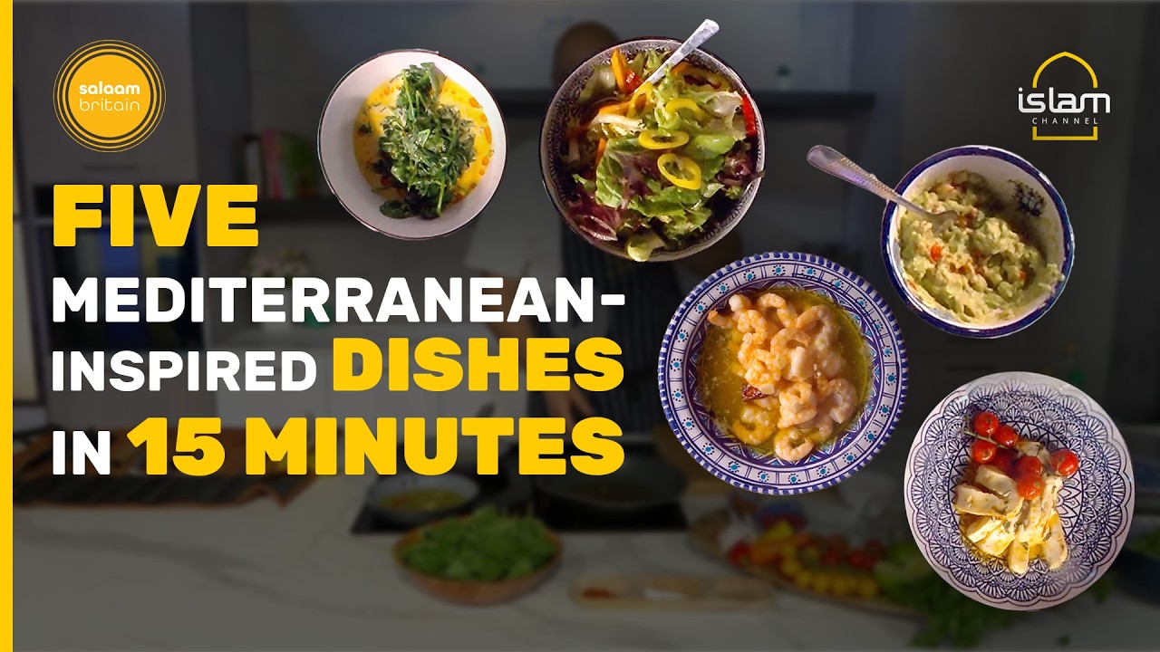 Five Mediterranean-inspired dishes in 15 minutes - YouTube