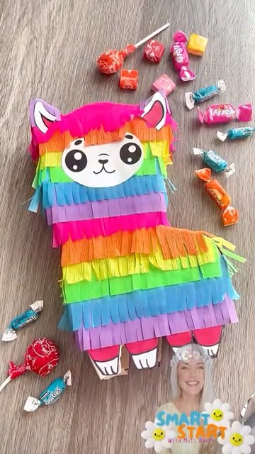 DIY Llama Piñata Craft for Kids | Fun Cinco de Mayo Activity - YouTube