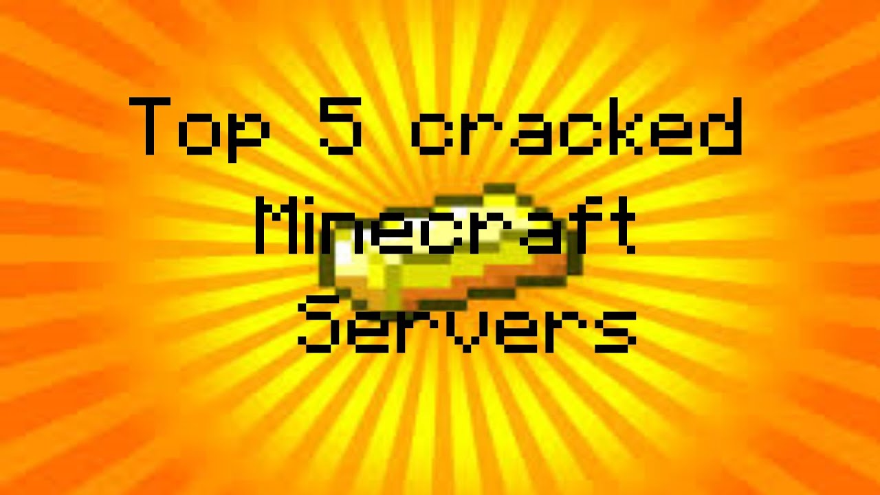 Top 5 cracked 1.8 minecraft servers - YouTube