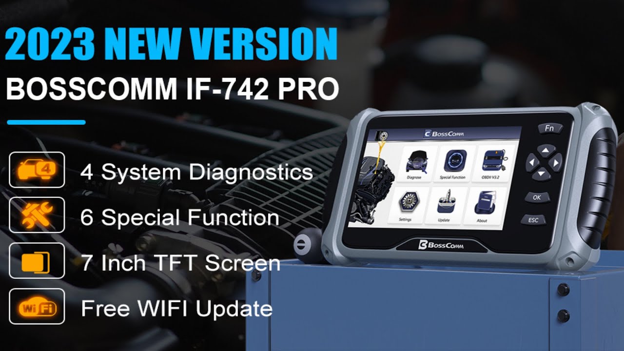 BC BOSSCOMM IF742 Car Scanner: Is it the ULTIMATE DIY Mechanic Tool ? - YouTube