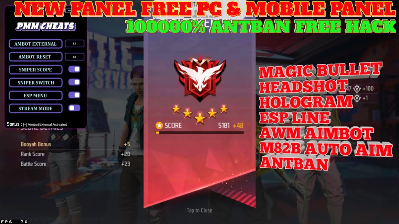 OB46 NEW FREE PC & MOBILE PANEL ANTBAN PANEL FREE !! OB46 UPDATE FREE ...