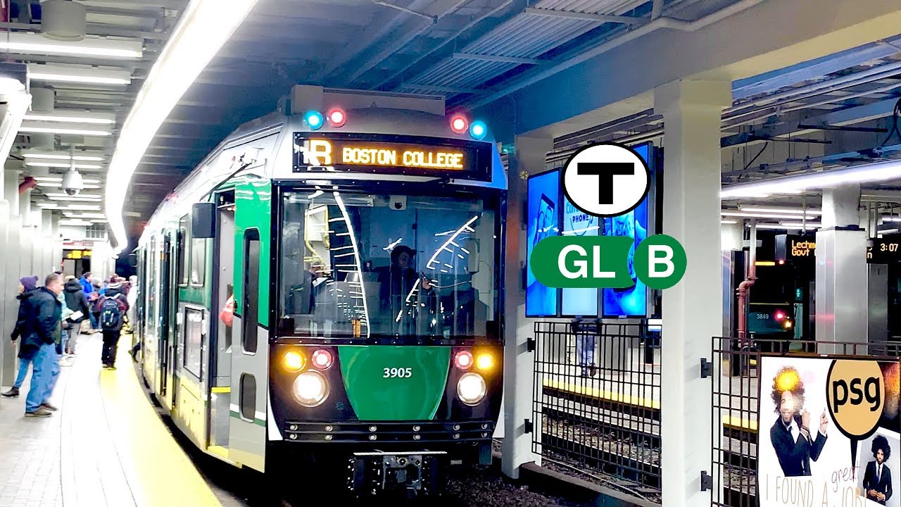 MBTA Green Line B Branch Station Consolidation (Pre Consolation) - YouTube