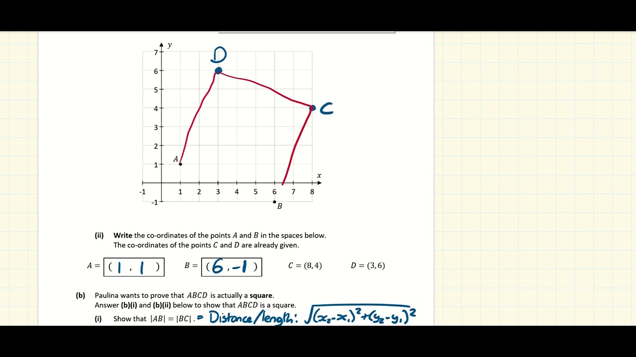 JCHL Coordinate Geometry 2024 and 2023 - YouTube